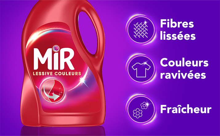 Mir Lessive Couleurs | La Belle Adresse